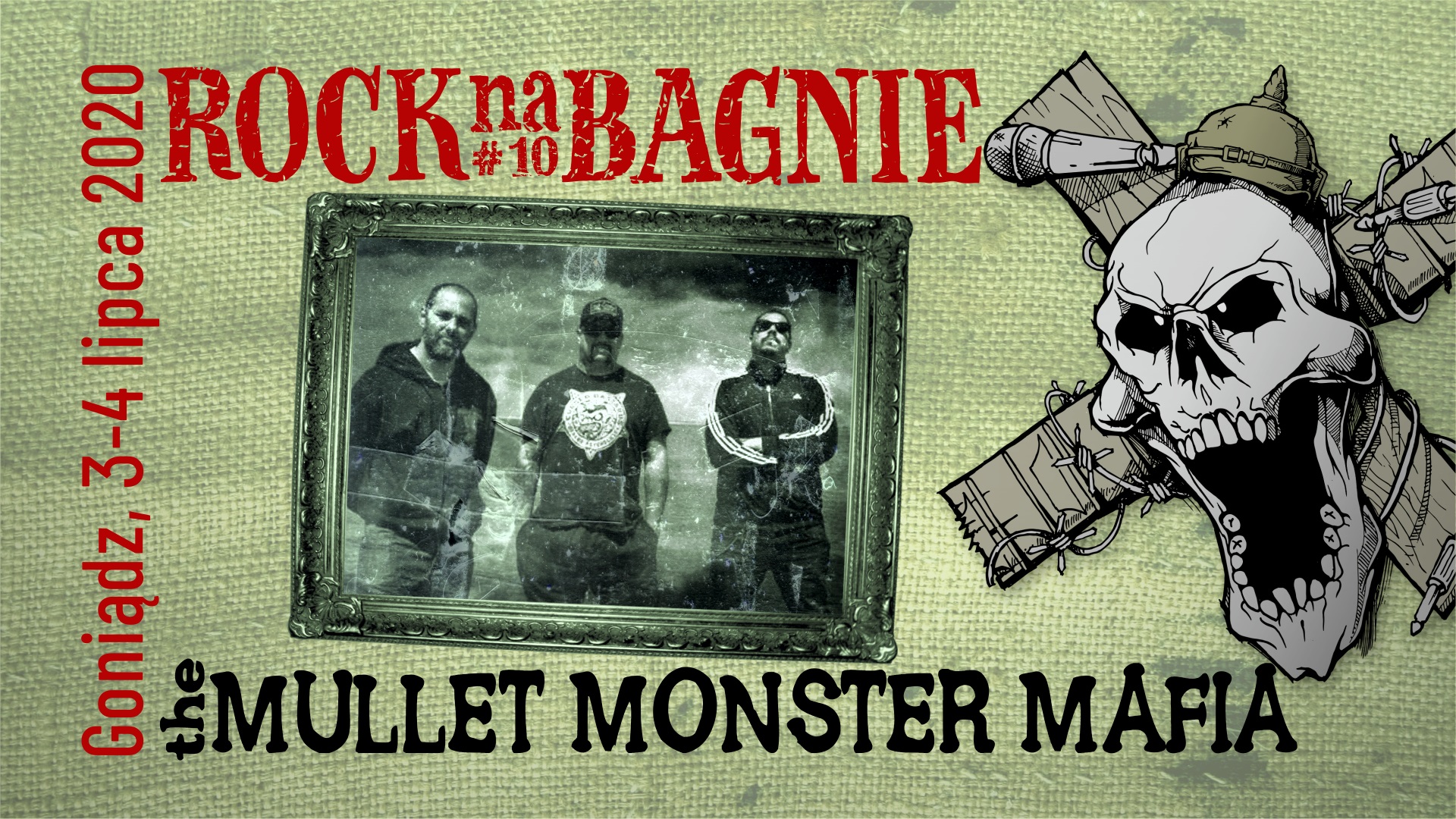 THE MULLET MONSTER MAFIA – z Brazylii do Goniądza! – Rock na Bagnie